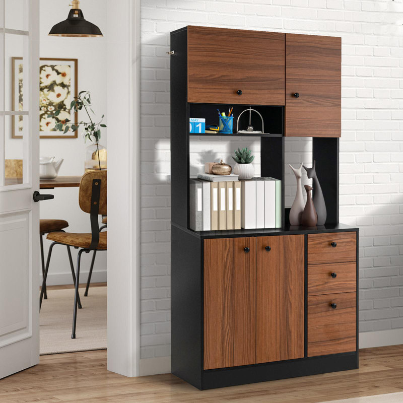 Latitude Run® Nycere 71" Kitchen Pantry | Wayfair
