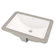 American Standard Studio Ceramic Rectangular Undermount Bathroom Sink ...