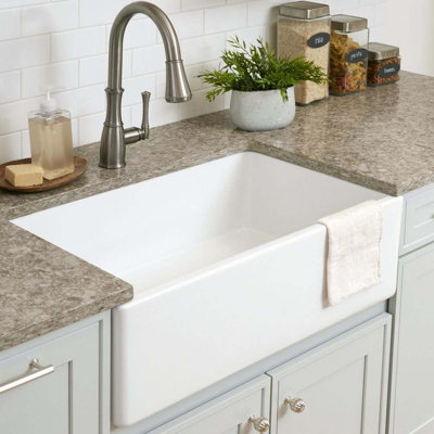 8 Inch Deep Farmhouse Sink | Wayfair