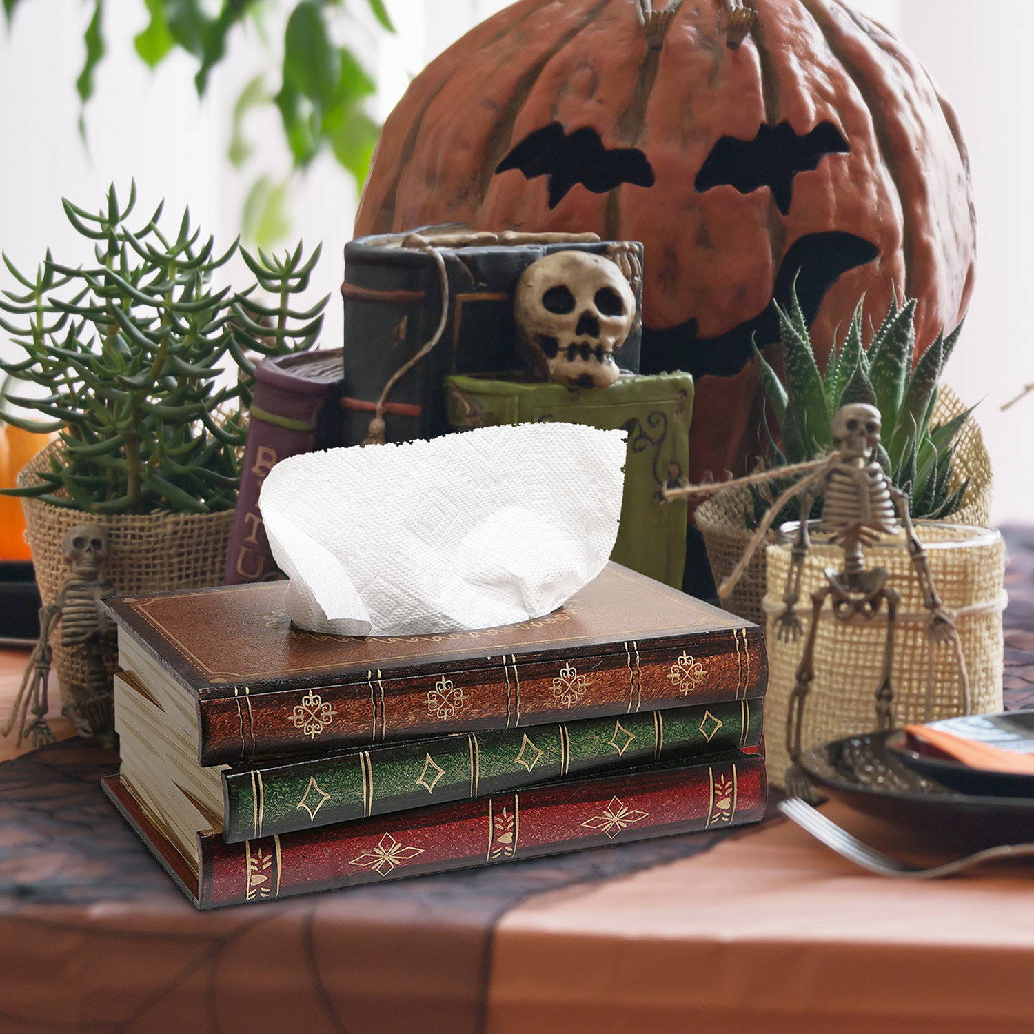 Canora Grey Castlewood Book Tissue Box Cover & Reviews | Wayfair