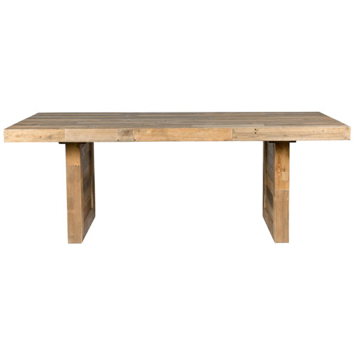 Farmhouse & Rustic Double Pedestal Dining Tables | Birch Lane