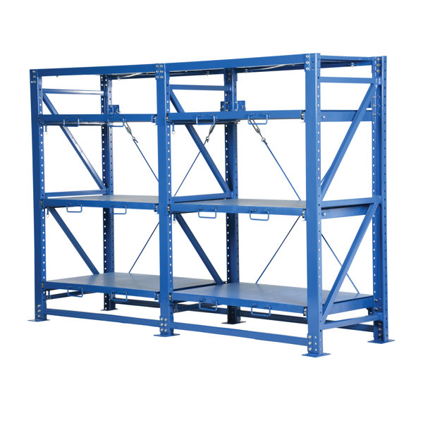 Vestil Heavy Duty Roll-Out 60" H Three Shelf Shelving Unit | Wayfair
