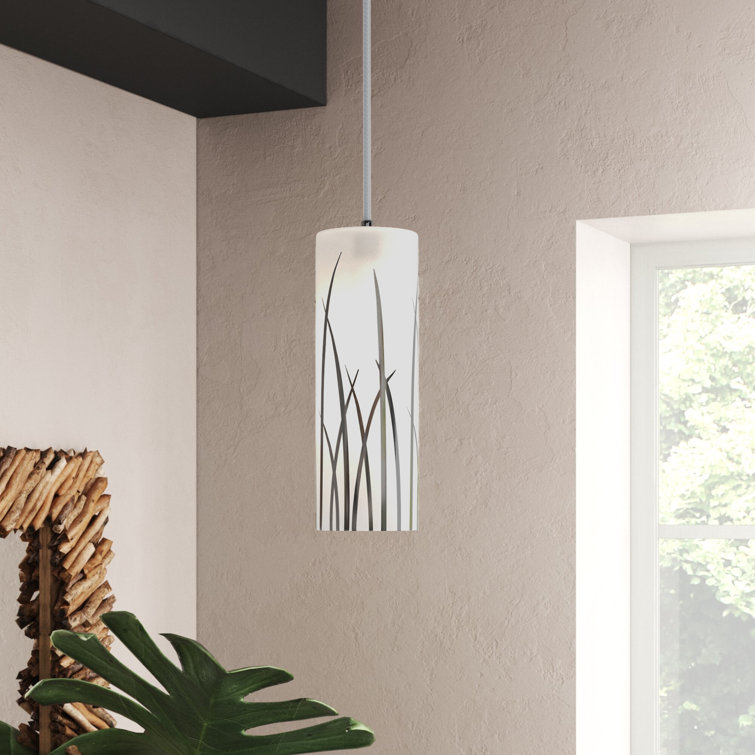 Beachcrest Home Mishti 1-Light Single Cylinder Pendant & Reviews | Wayfair