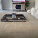 Foundry Select Kennell 20" Solid Wood Ottoman Serving Tray & Reviews ...