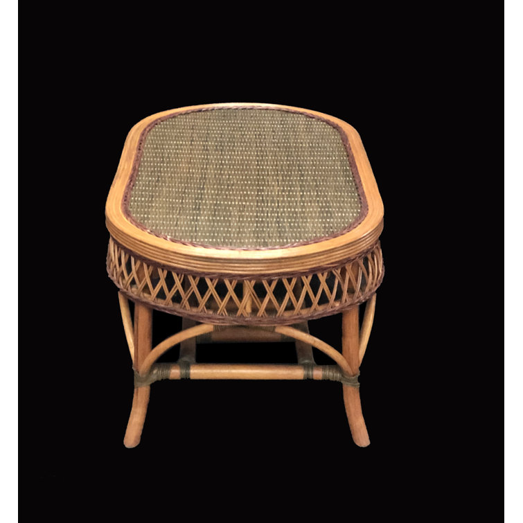 Bayou Breeze Oval Rattan Coffee Table - Wayfair Canada