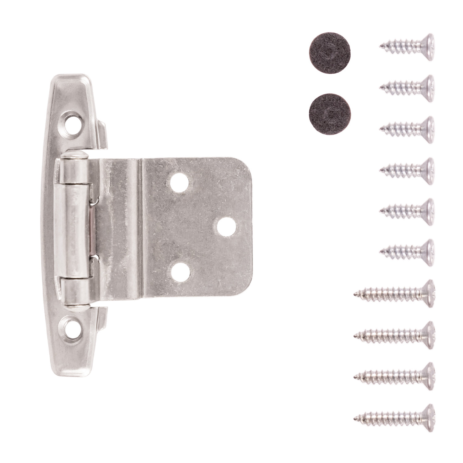 HickoryHardware Self-Closing Single Overlay Hinge & Reviews | Wayfair