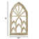 Ophelia & Co. Church Window with 6 Spaces Wall Décor | Wayfair