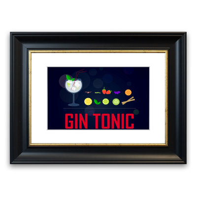 Gin And Tonic Wall Art | Wayfair.co.uk