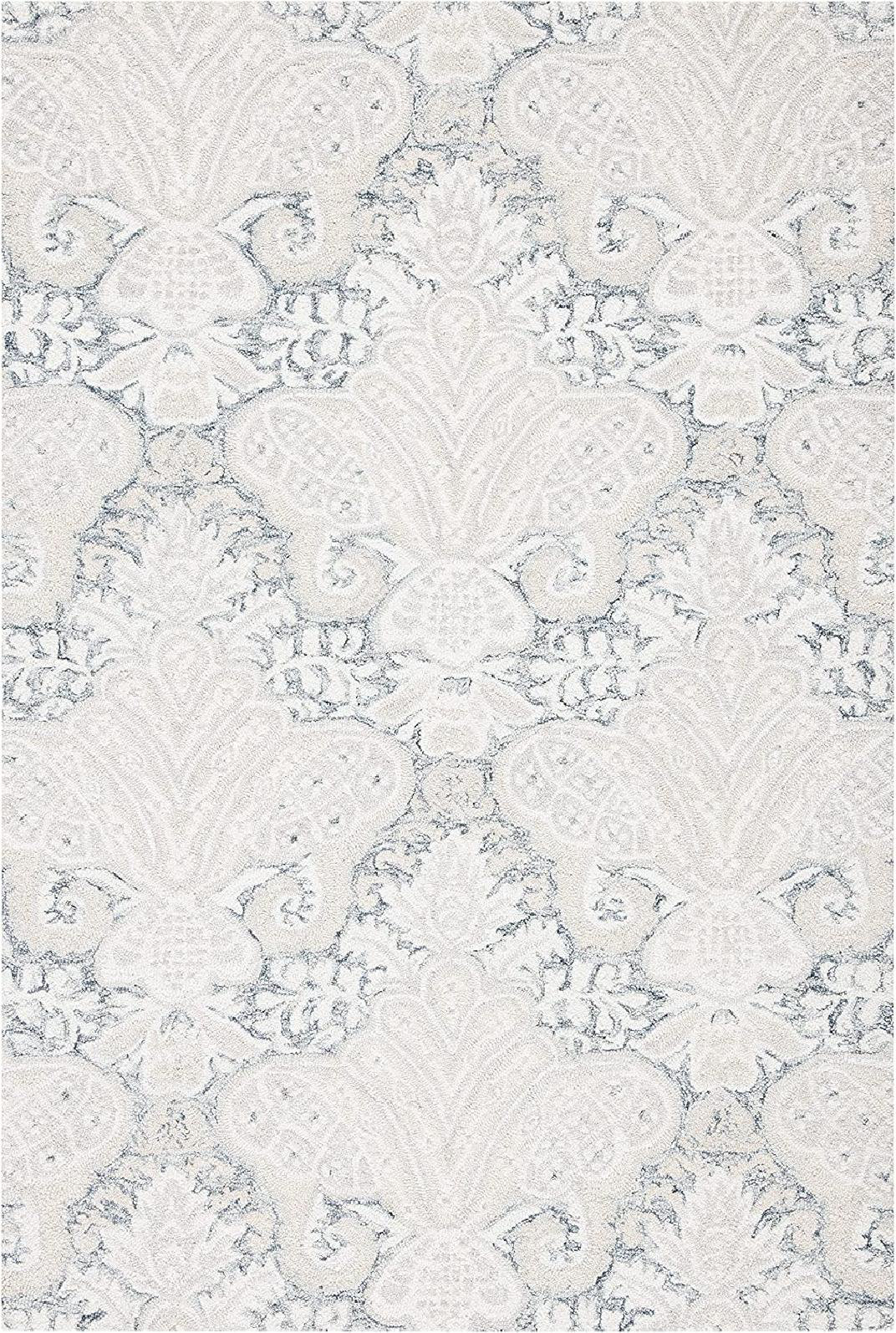 Bungalow Rose Handmade Hand Tufted Wool Charcoal/Ivory Indoor/Outdoor ...