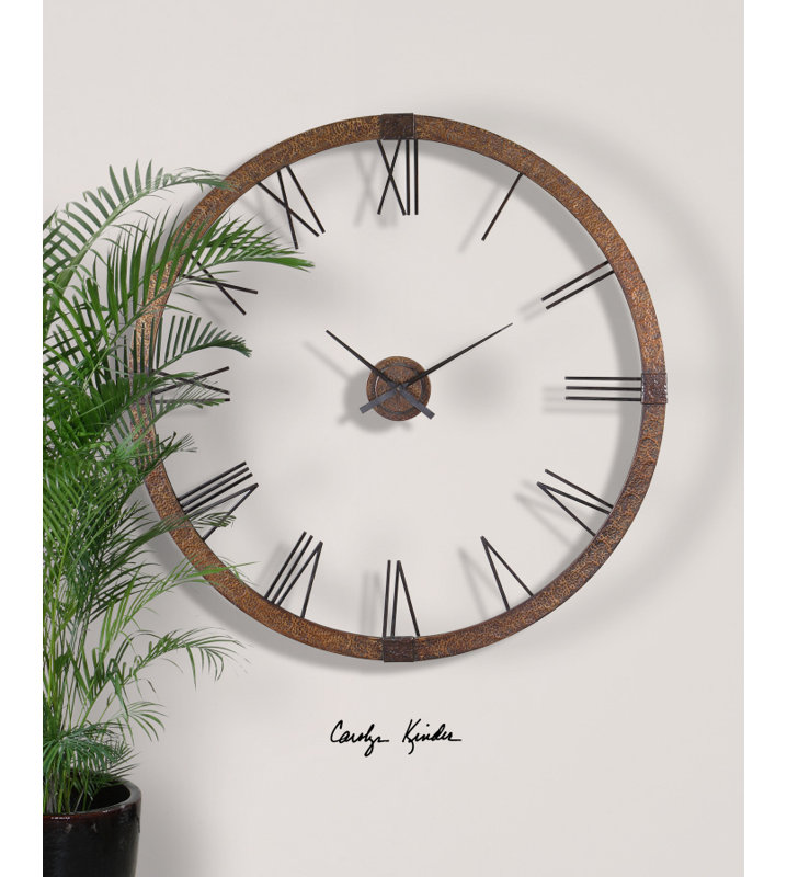 Mistana™ Oberon Wall Clock & Reviews | Wayfair