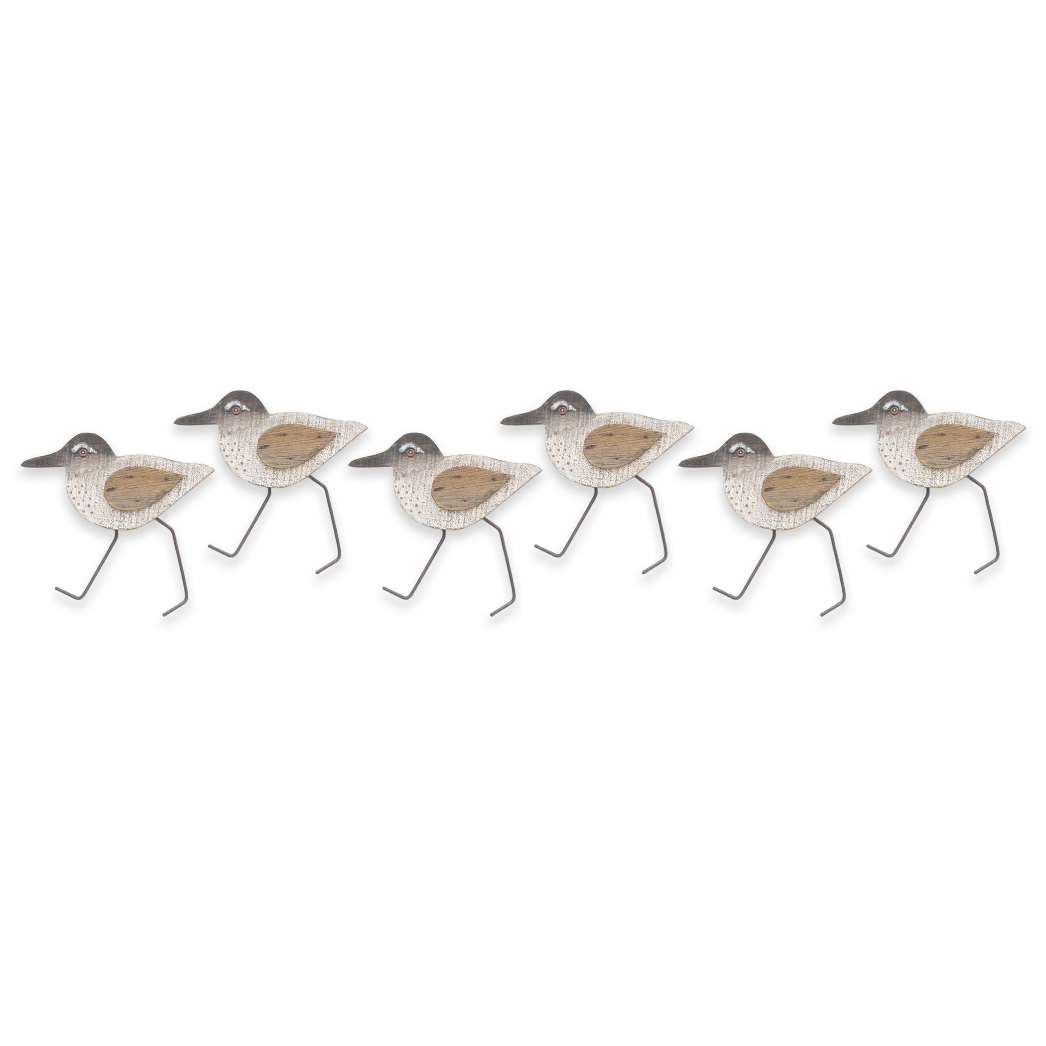 Rosecliff Heights 6 Piece Sandpipers Wood Wall Décor Set & Reviews ...