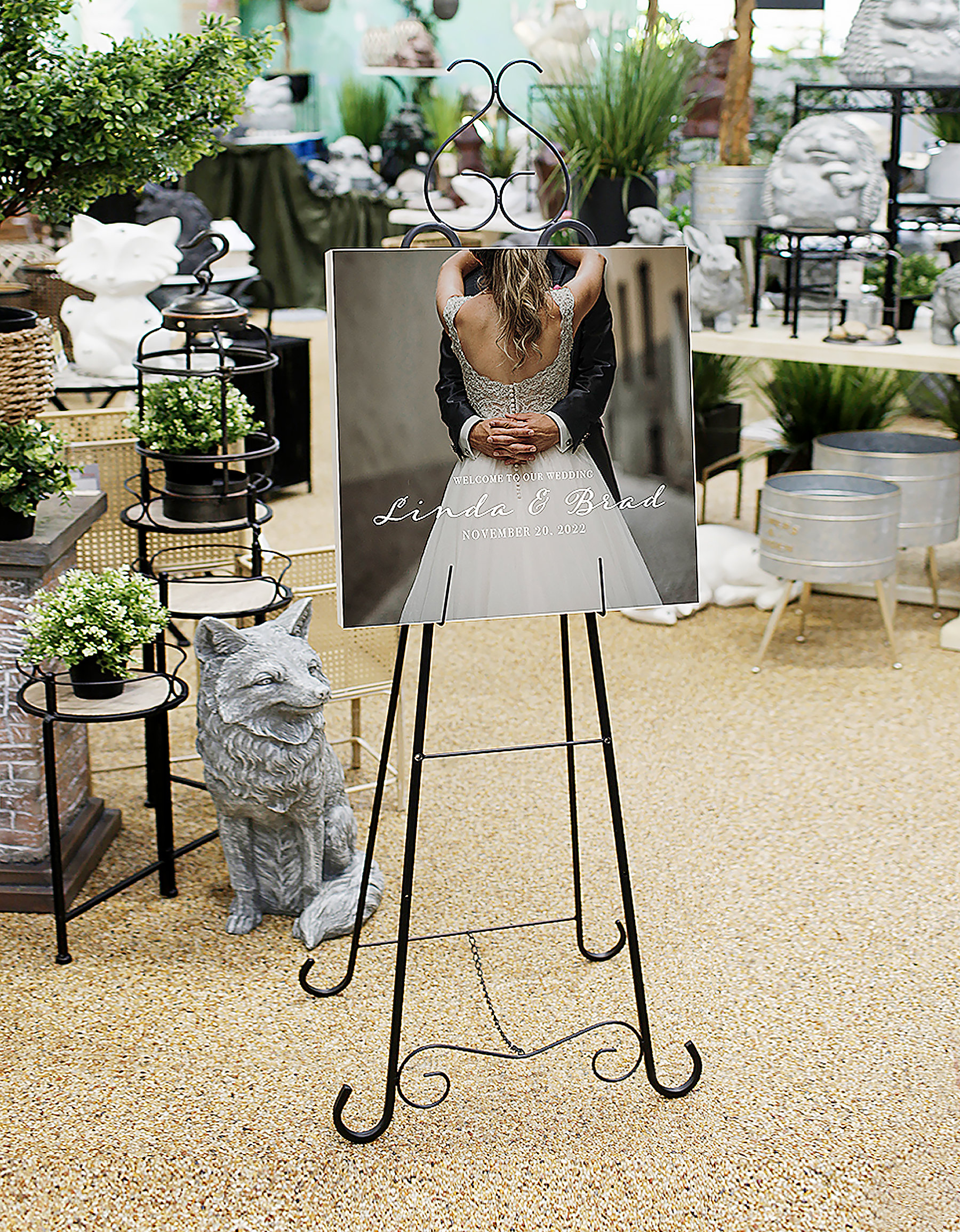 Design Styles 4 Leg Board Easel | Wayfair