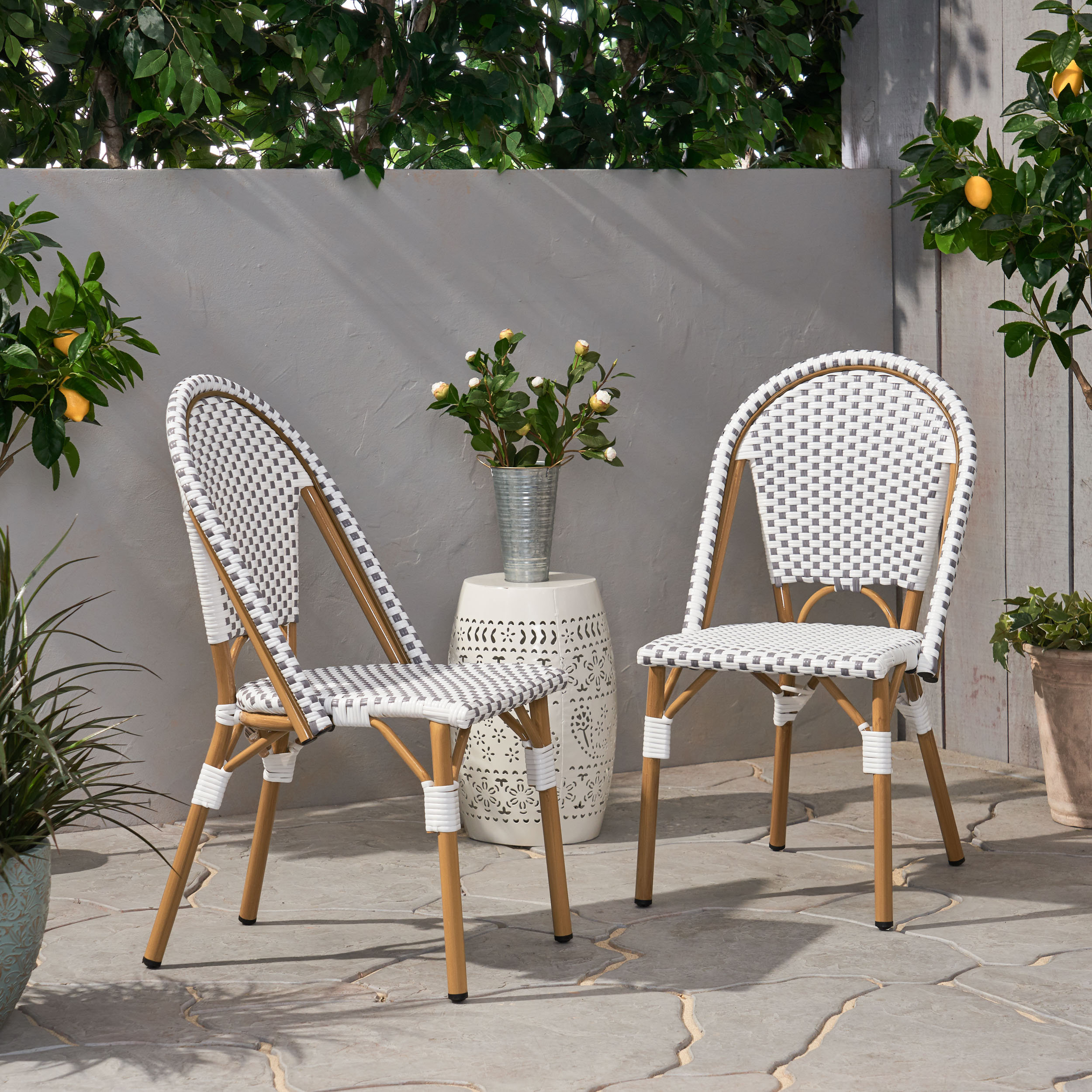 Bayou Breeze Patio Dining Side Chair & Reviews | Wayfair