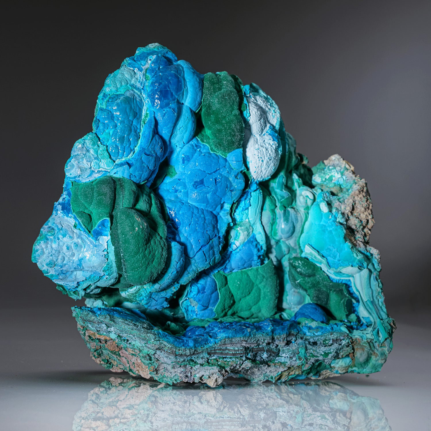 Astro Gallery of Gems Malachite and Chrysocolla from Kolwezi, Katanga, Democratic Republic Of ...