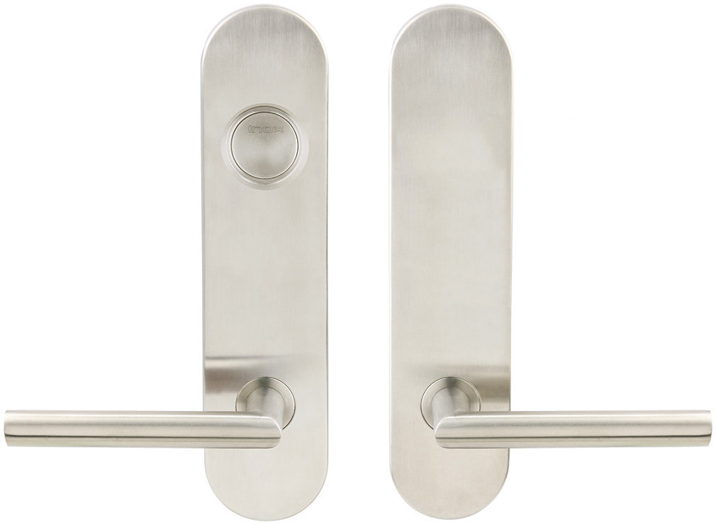 INOX® Complete Frankfurt Entry Lever Set with Deadbolt | Wayfair