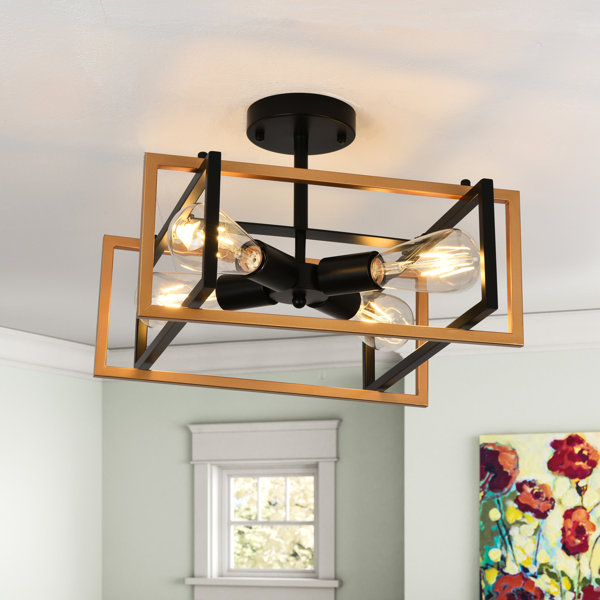 Wire-cage-light-ceiling | Wayfair