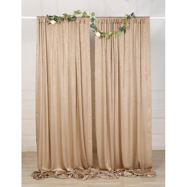 Mercer41 Rhydian Drapery Ball Finial Single Curtain Rod | Wayfair