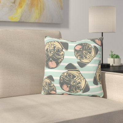 Pug Pillows | Wayfair