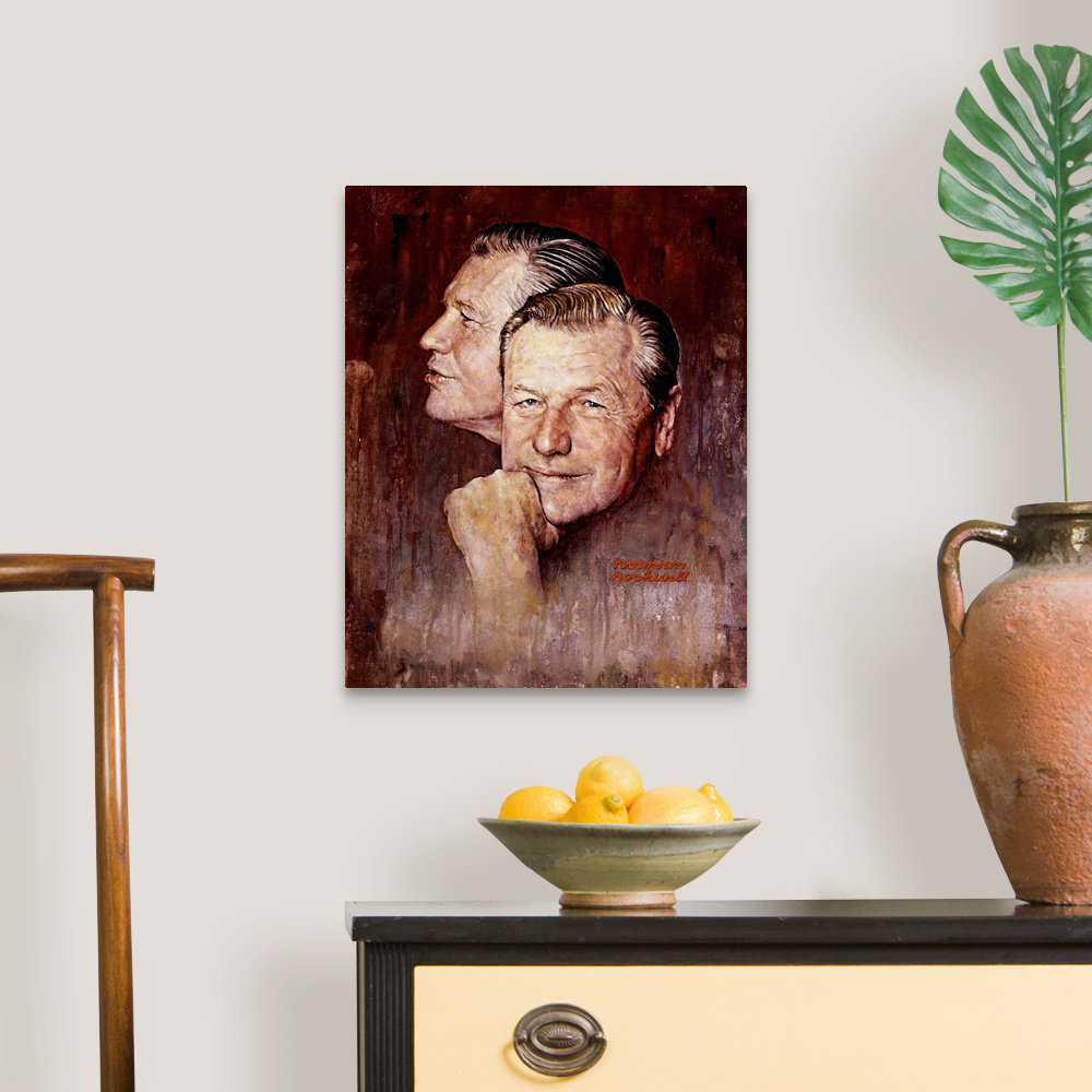 Red Barrel Studio® Norman Rockwell Portrait Of Nelson A. Rockefeller by ...