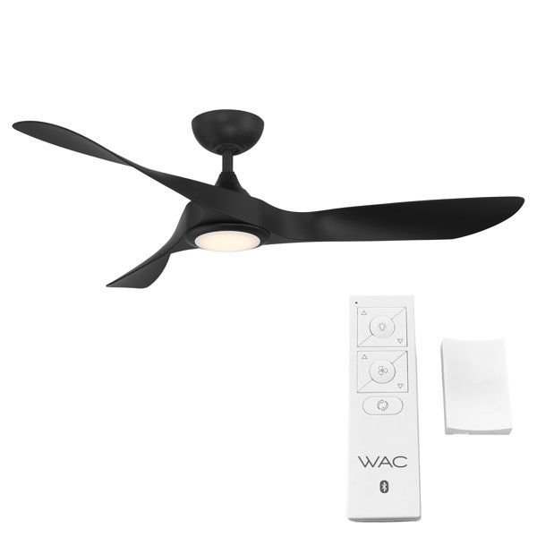 WAC Limited Fans 54'' Swirl 3 - Blade Outdoor LED Smart Propeller ...