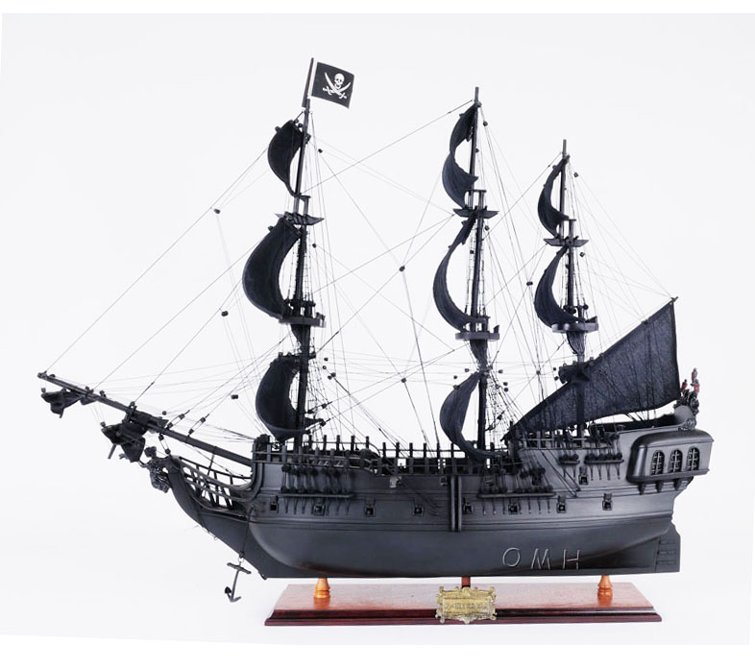 Old Modern Handicrafts Pirate Model Ship | Wayfair