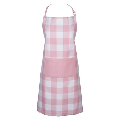 Gracie Oaks Wolsingham Checkered Chef Kitchen Apron & Reviews | Wayfair