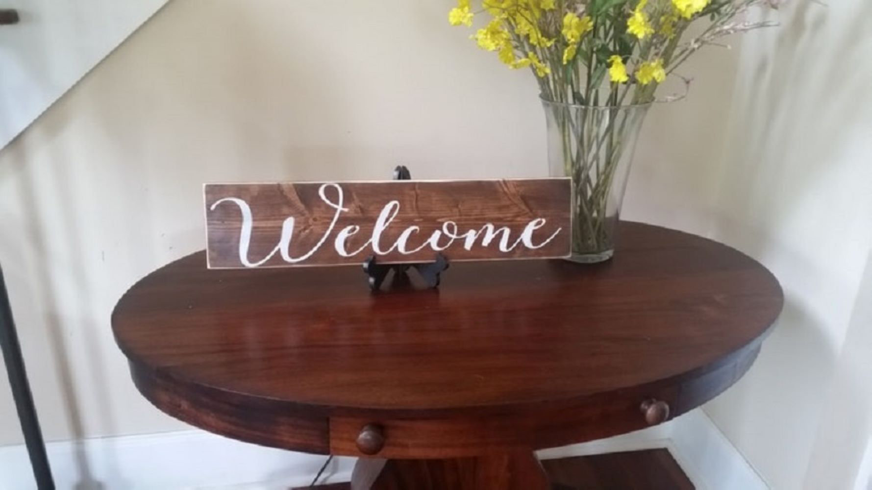 Devout Signs Welcome Tabletop Sign | Wayfair
