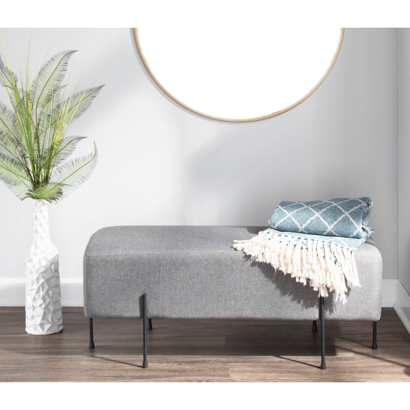 George Oliver Embrey Upholstered Bench & Reviews | Wayfair