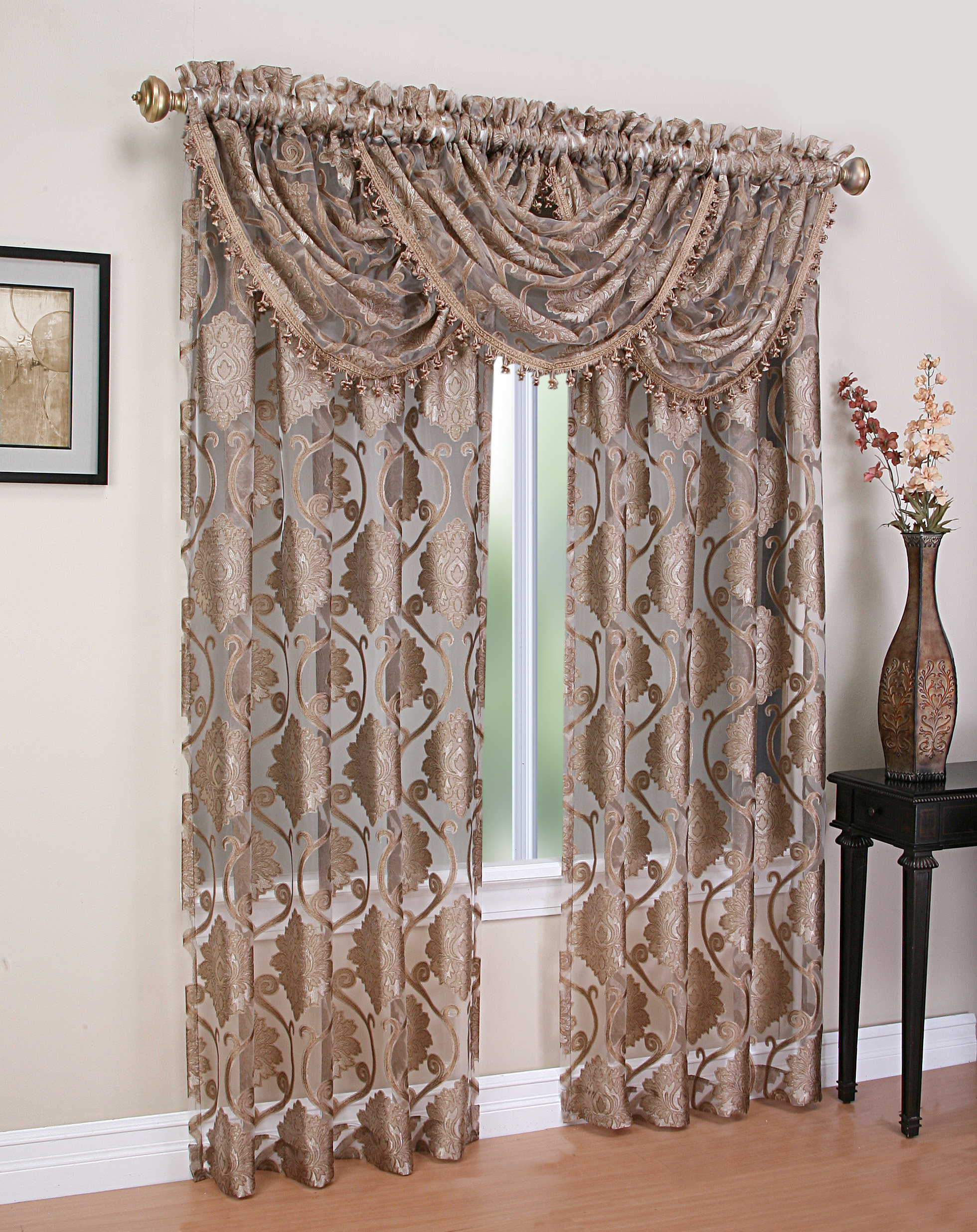 Astoria Grand Weinstock Synthetic Sheer Pair & Reviews | Wayfair