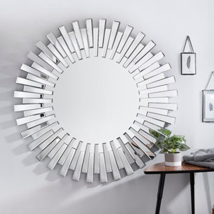 Chrome Wall Mirrors You'll Love | Wayfair.co.uk