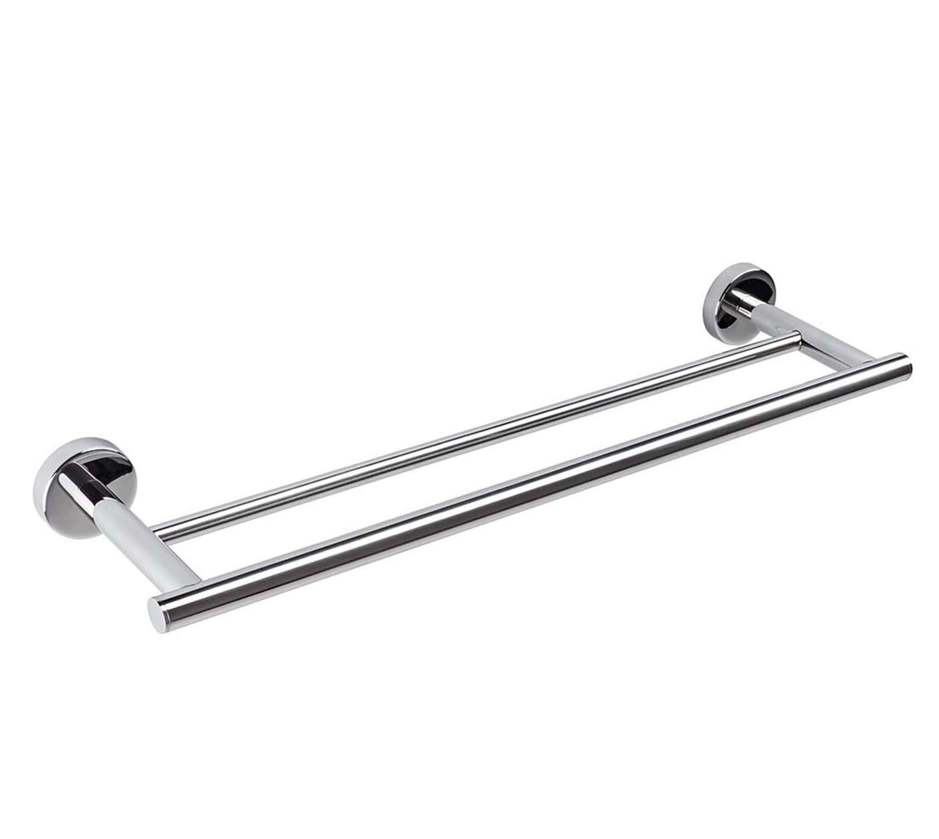 WS Bath Collections Styl Stainless Steel 19.8" Wall Mounted Towel Bar ...