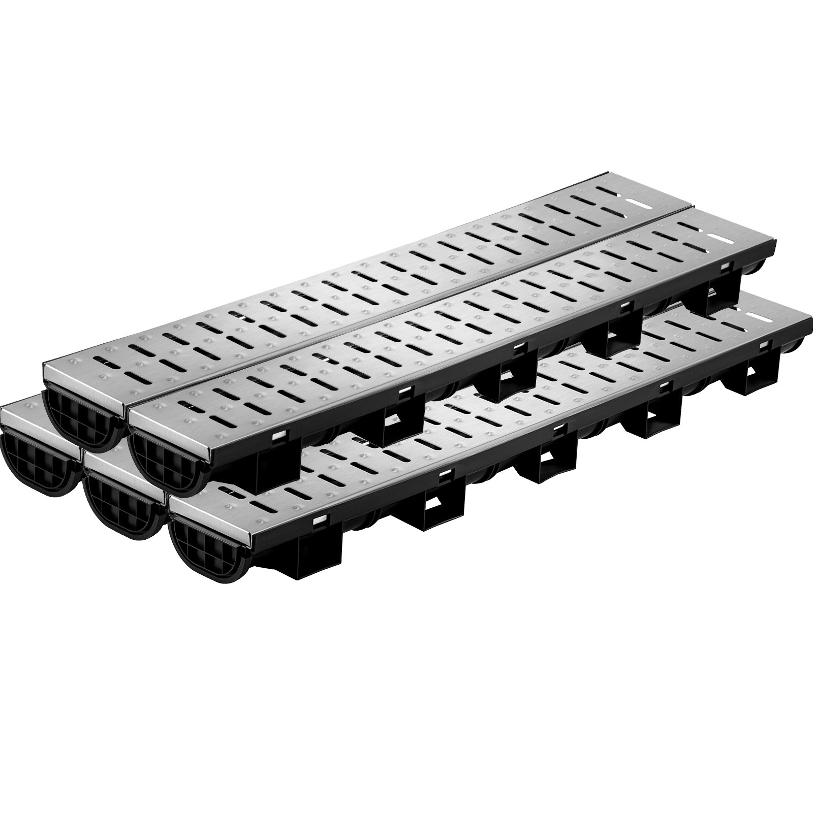 VEVOR Trench Linear Grid Bathroom Sink Drain | Wayfair