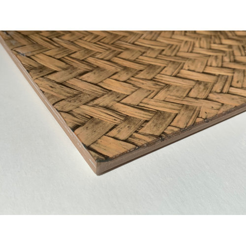 Imagine Tile, Inc. Polynesian 16" x 16" Ceramic Field Tile in Natural ...