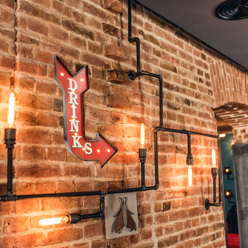 Williston Forge Drinks LED Marquee Sign & Reviews | Wayfair