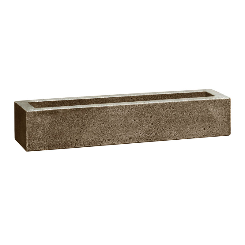 17 Stories Lakshman Cast Stone Planter Box & Reviews | Wayfair