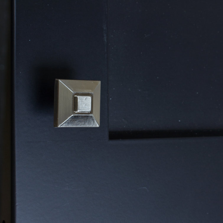 GlideRite Hardware Pyramid 7/8" Length Square Knob Multipack & Reviews ...