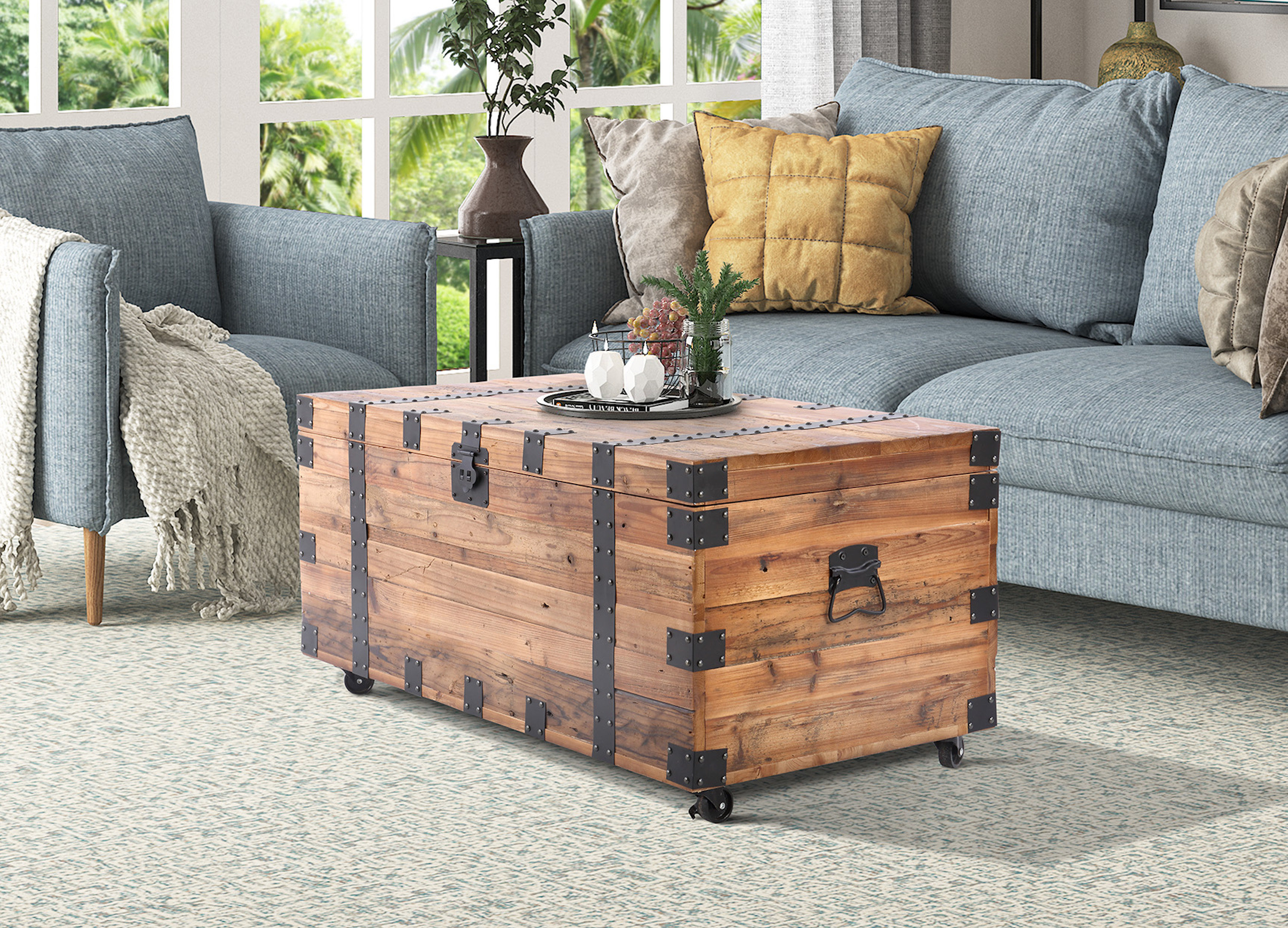 Greyleigh™ Barnstable Accent Trunk & Reviews | Wayfair