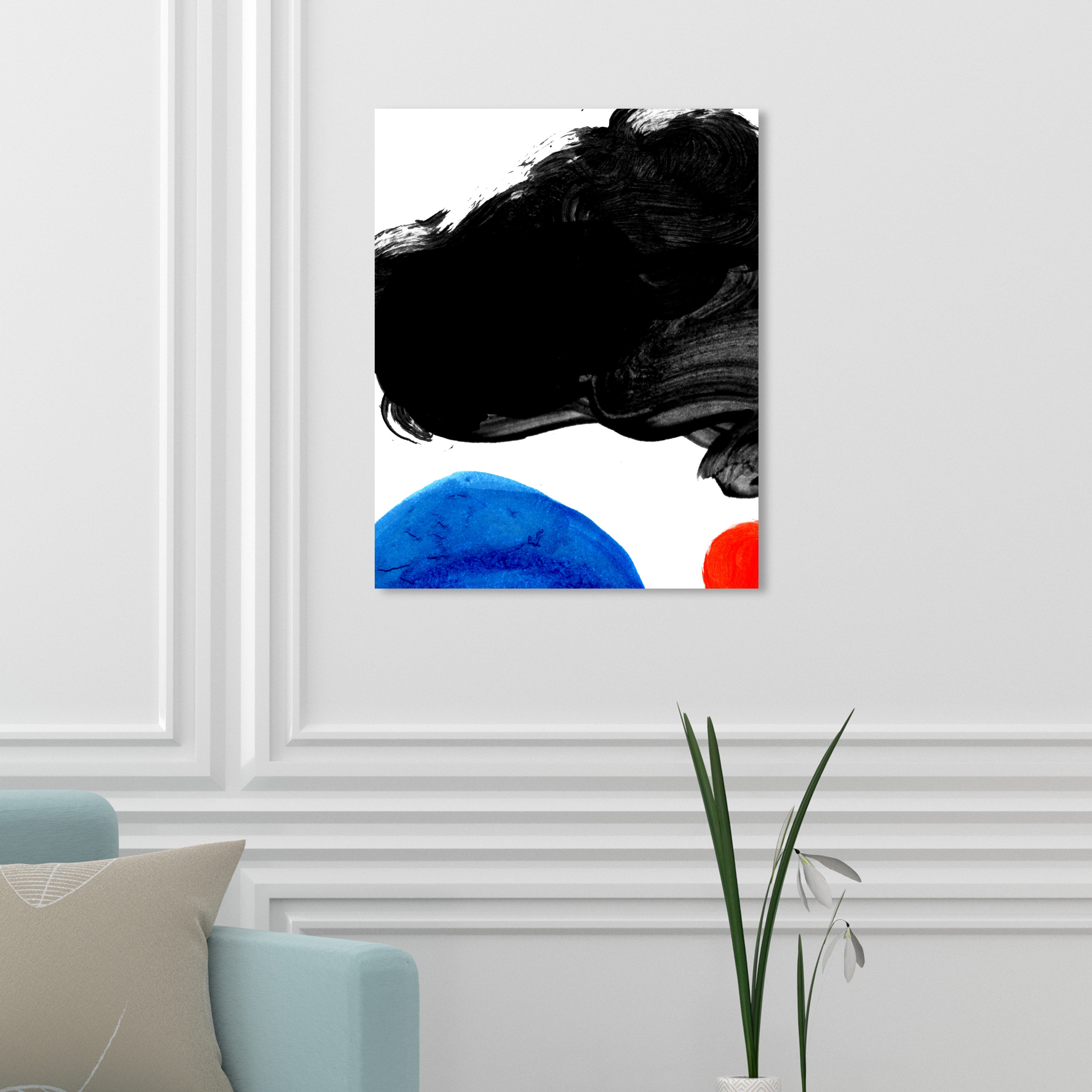 Ivy Bronx Eric Yang Abstract III - Graphic Art on Canvas | Wayfair