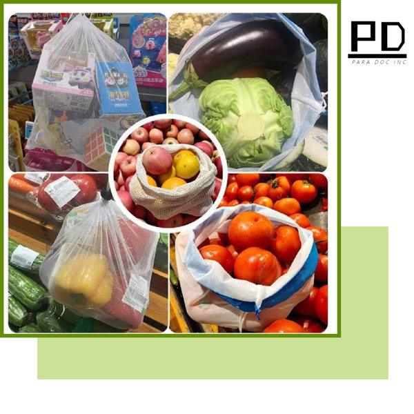 PARA DOC INC 4 Container Reusable Produce Bag Set | Wayfair