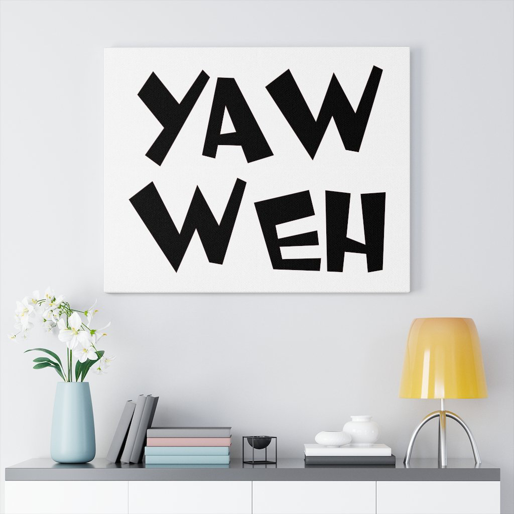 Express Your Love Gifts Yahweh Christian Wall Art Print Ready to Hang ...