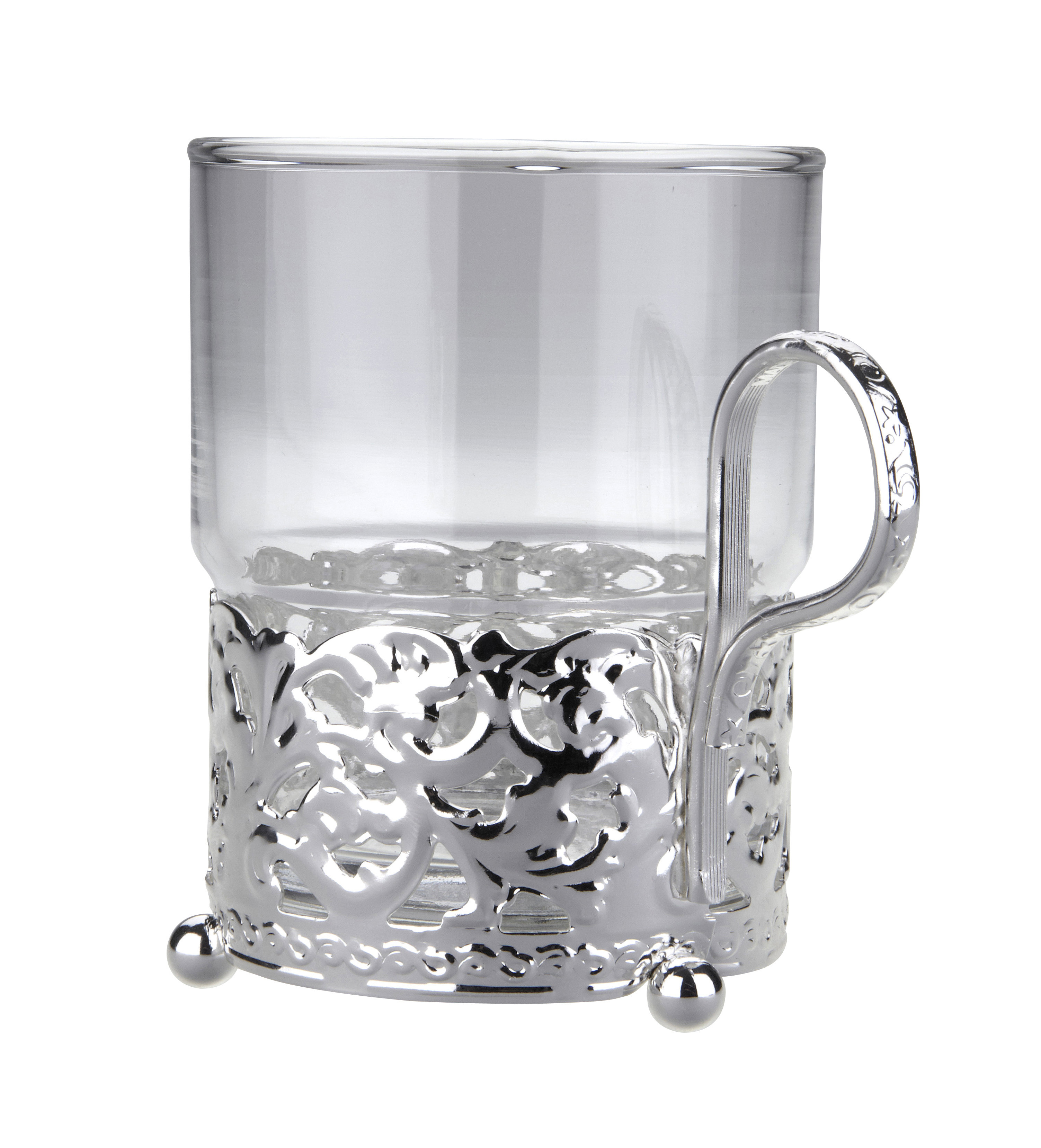 Corbell Silver Company Single Tea Glass Cup & Reviews | Wayfair