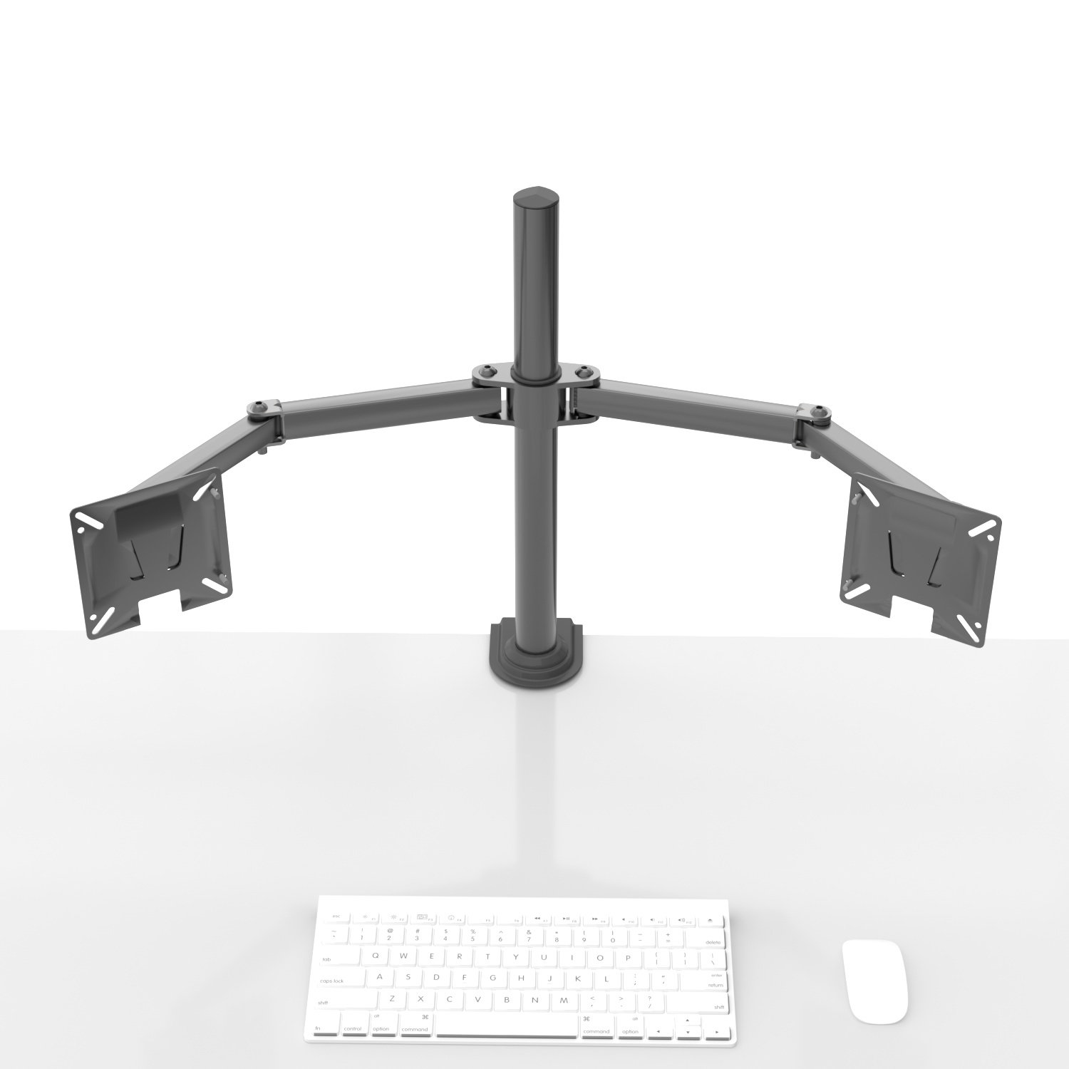 Modernchamp Multi Screen Desktop Pole Mount | Wayfair