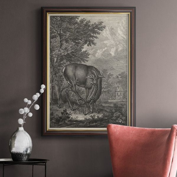 Millwood Pines Woodland Deer IV Woodland Deer IV - Picture Frame Print ...