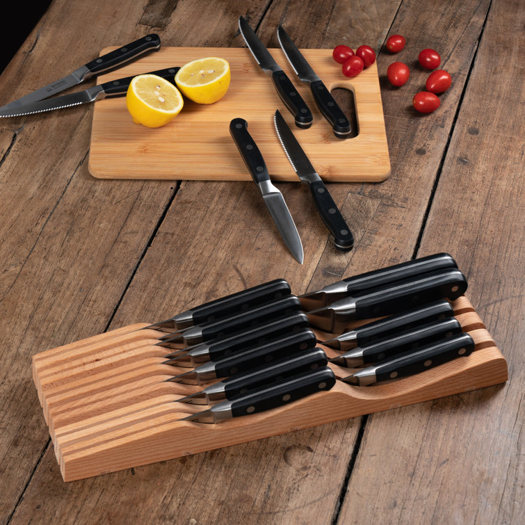 Chef Craft Select Drawer Wood Knife Block | Wayfair