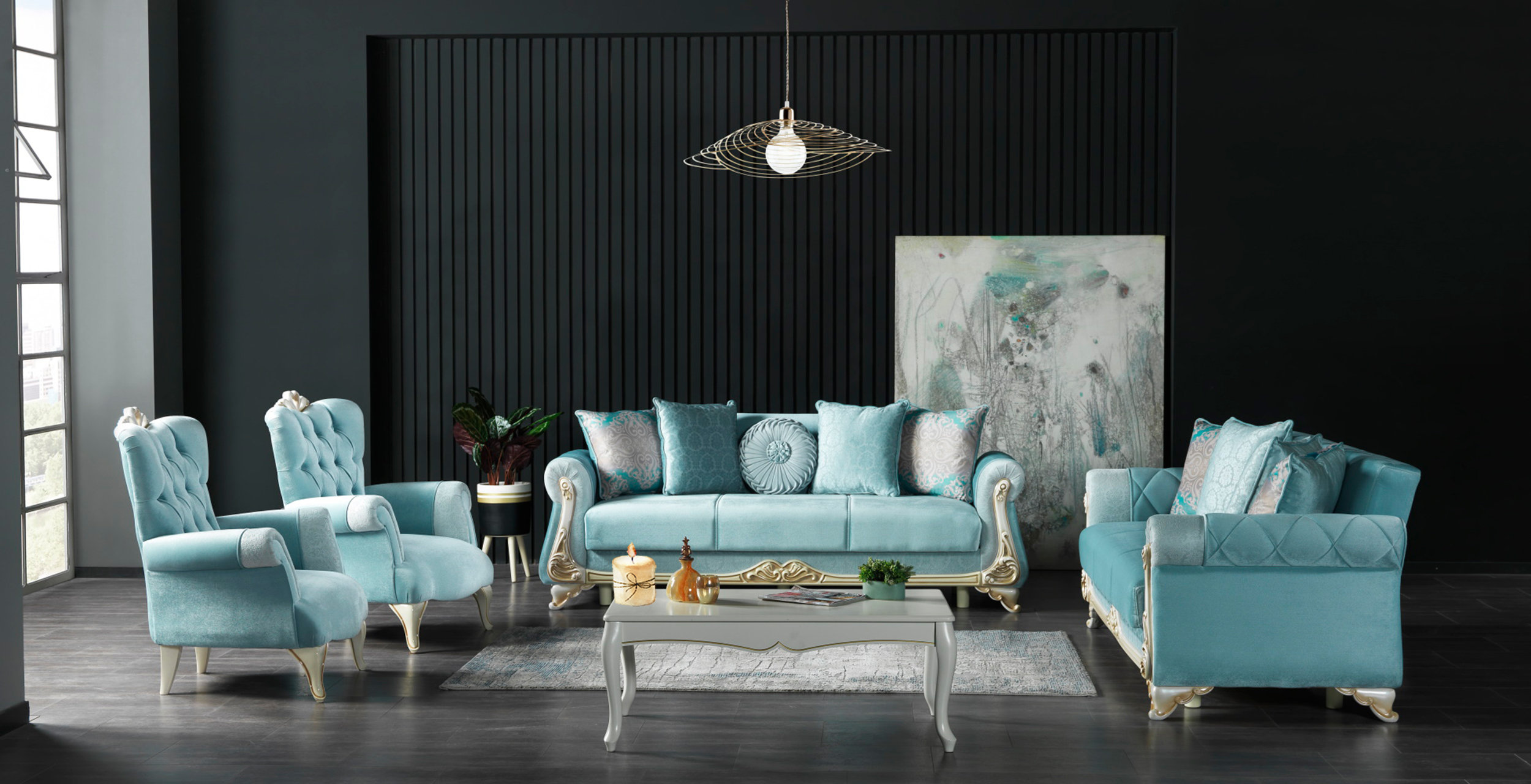 Rosdorf Park Azizjon Living Room Set | Wayfair