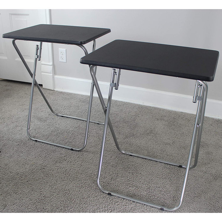 Latitude Run® Georgieann Folding Tray Table Set & Reviews | Wayfair