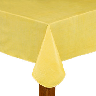Wayfair | Tablecloth Yellow Table Linens| Up to 65% Off Until 11/20 ...