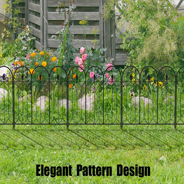 Fascinating Furniture Arc Pointed Garden Fence - Wayfair Canada