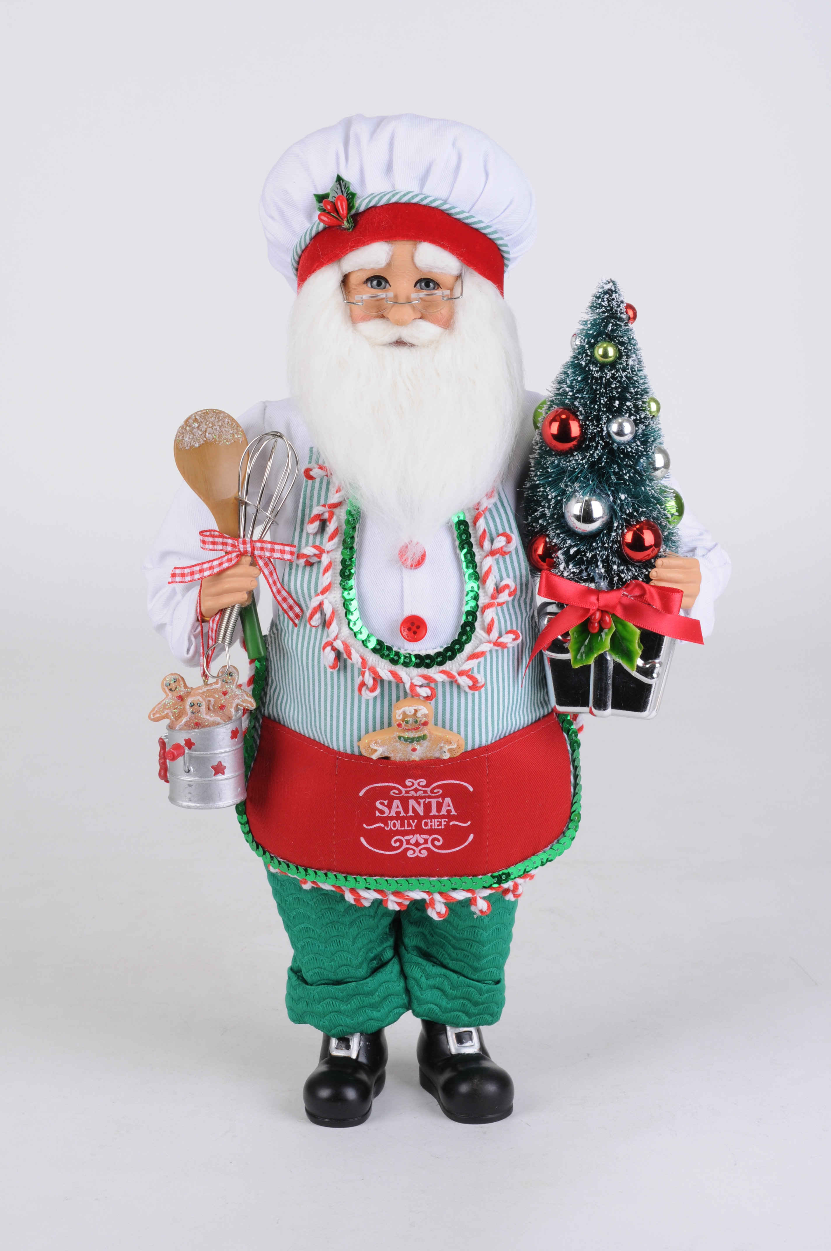 Karen Didion Jolly Chef Santa | Wayfair