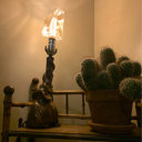 Next Glow 4 Watt (40 Watt Equivalent), LED Dimmable Light Bulb, Warm ...